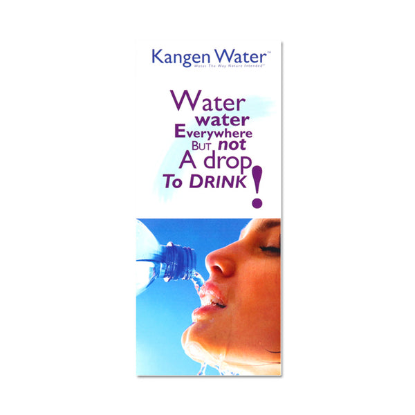 Water Water Everywhere but... – Kwench, The Kangen Store